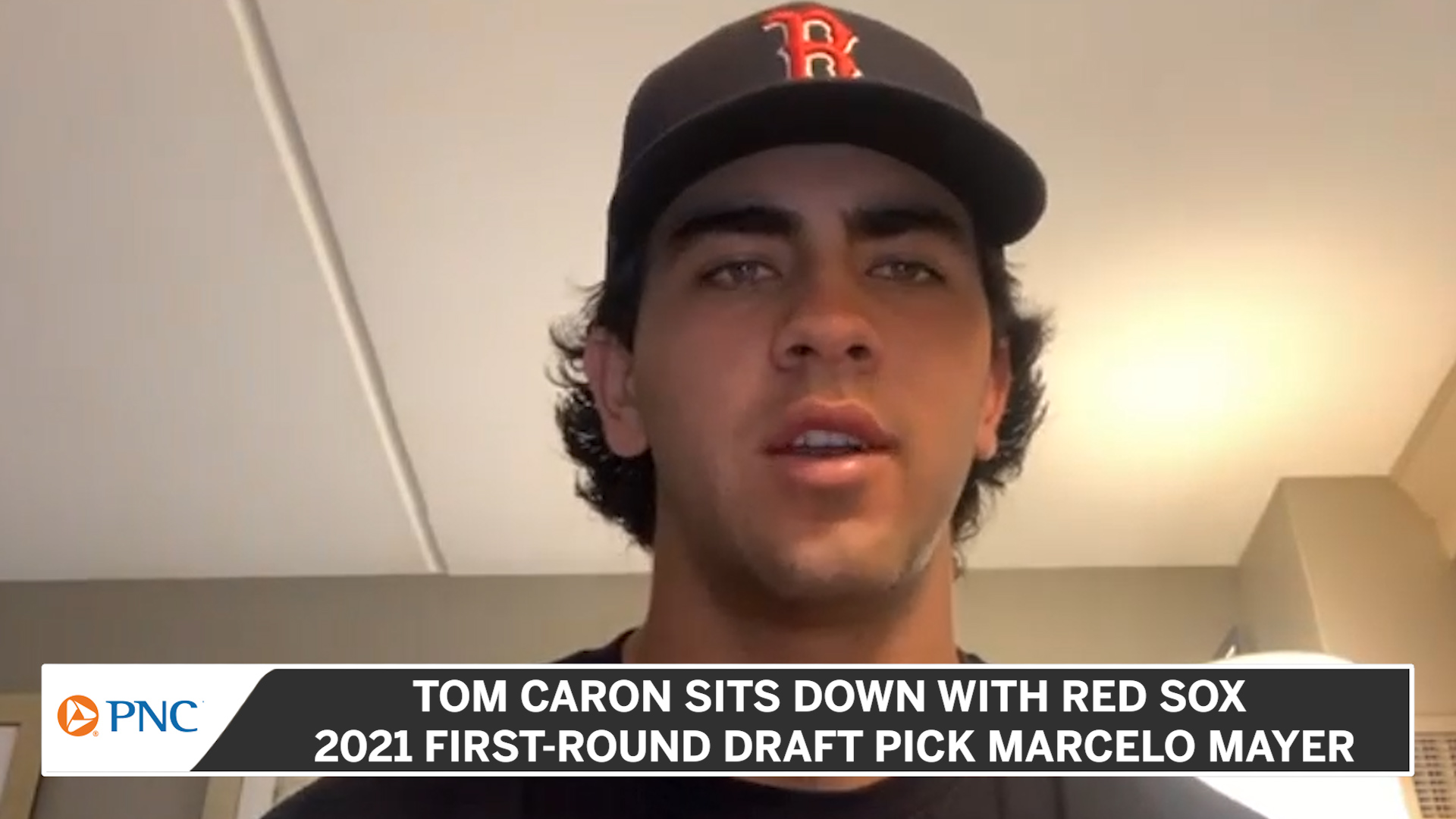 Tom Caron Sits Down With Red Sox 2021 Draft Pick Marcelo Mayer