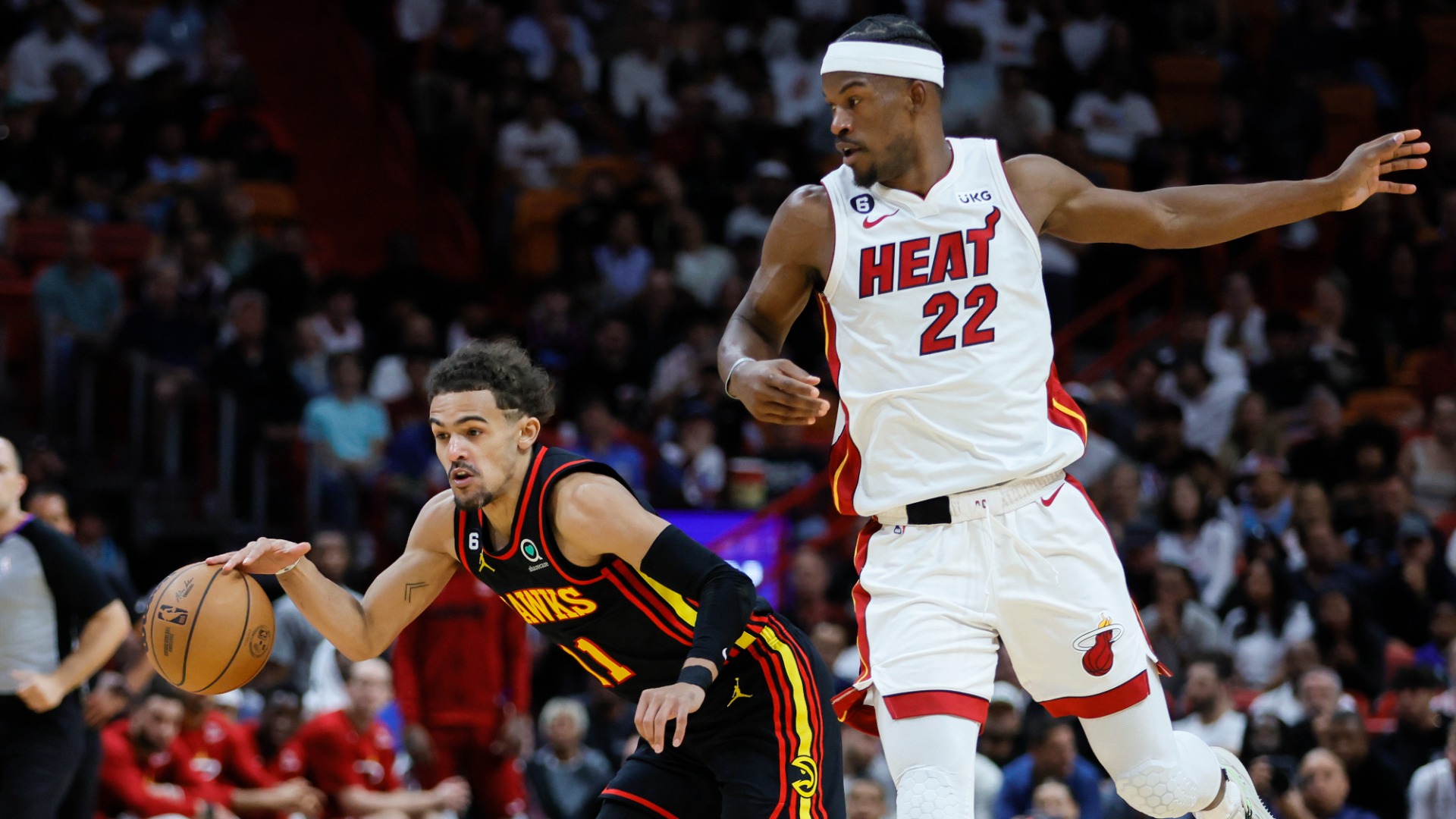 Trae Young Looks Ahead To Celtics, Throws Shade At Jimmy Butler