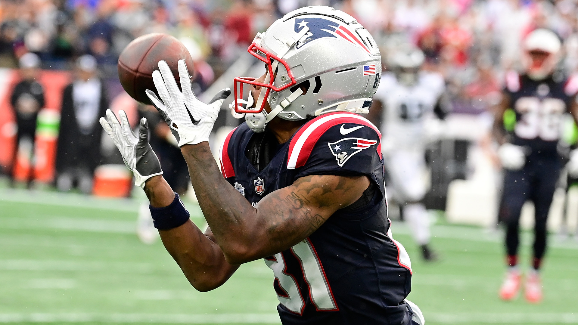 Patriots Rookie Receivers Show Promise In NFL Debuts