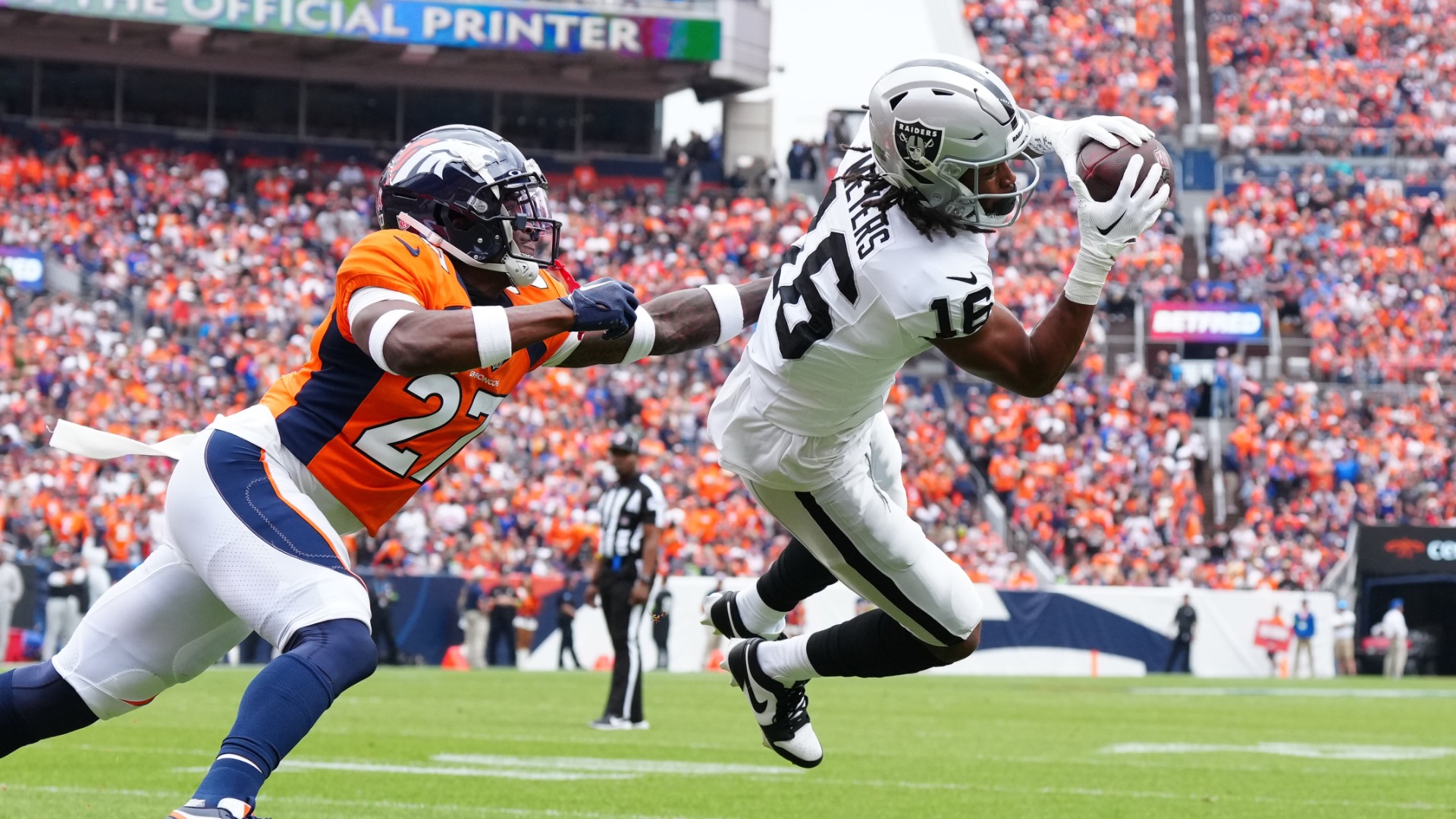 Jakobi Meyers Injured After Taking Scary Hit Vs. Broncos