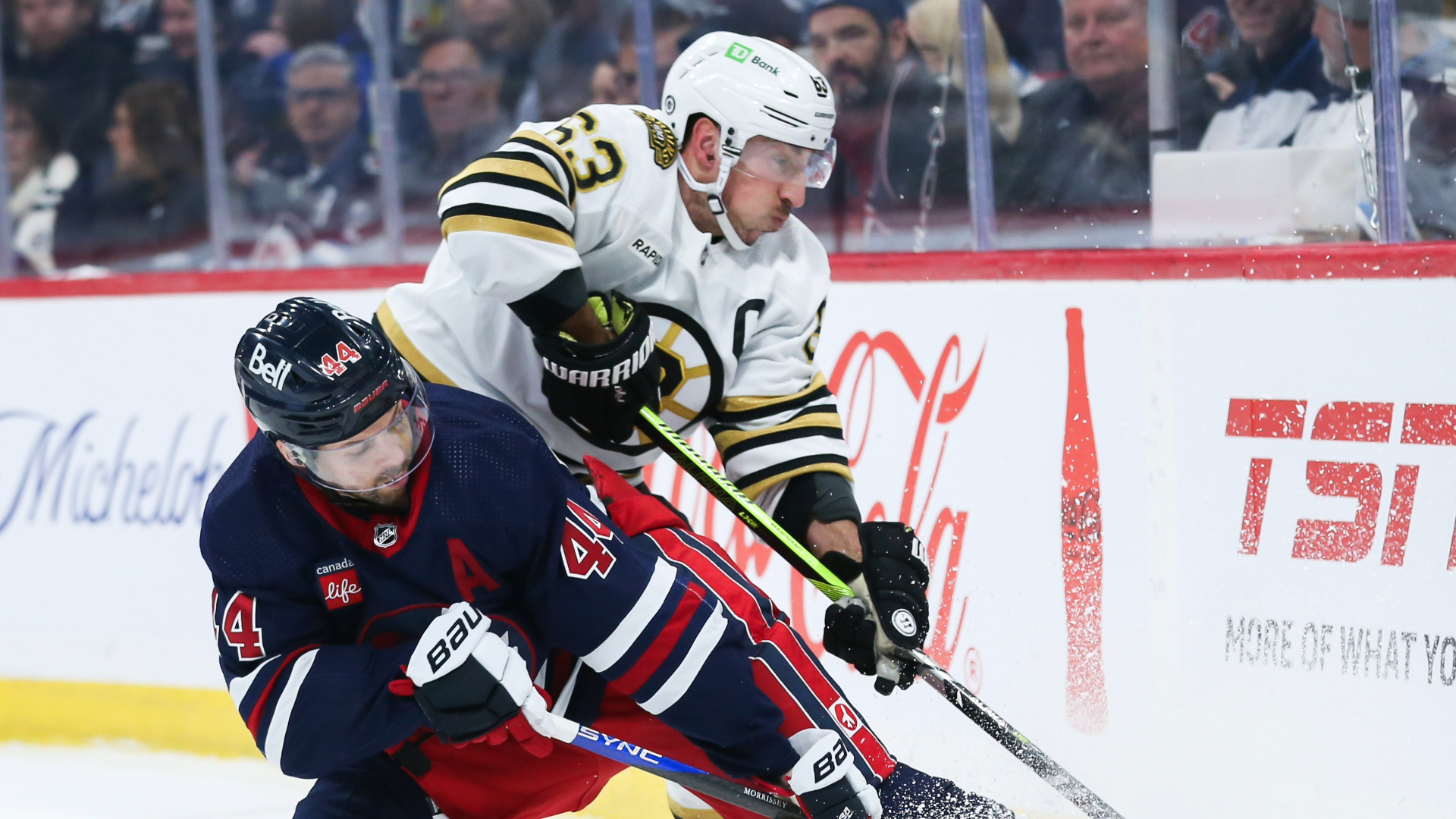Bruins Notes: Boston's 'Compete Level' Vs. Jets Guided Ugly Loss