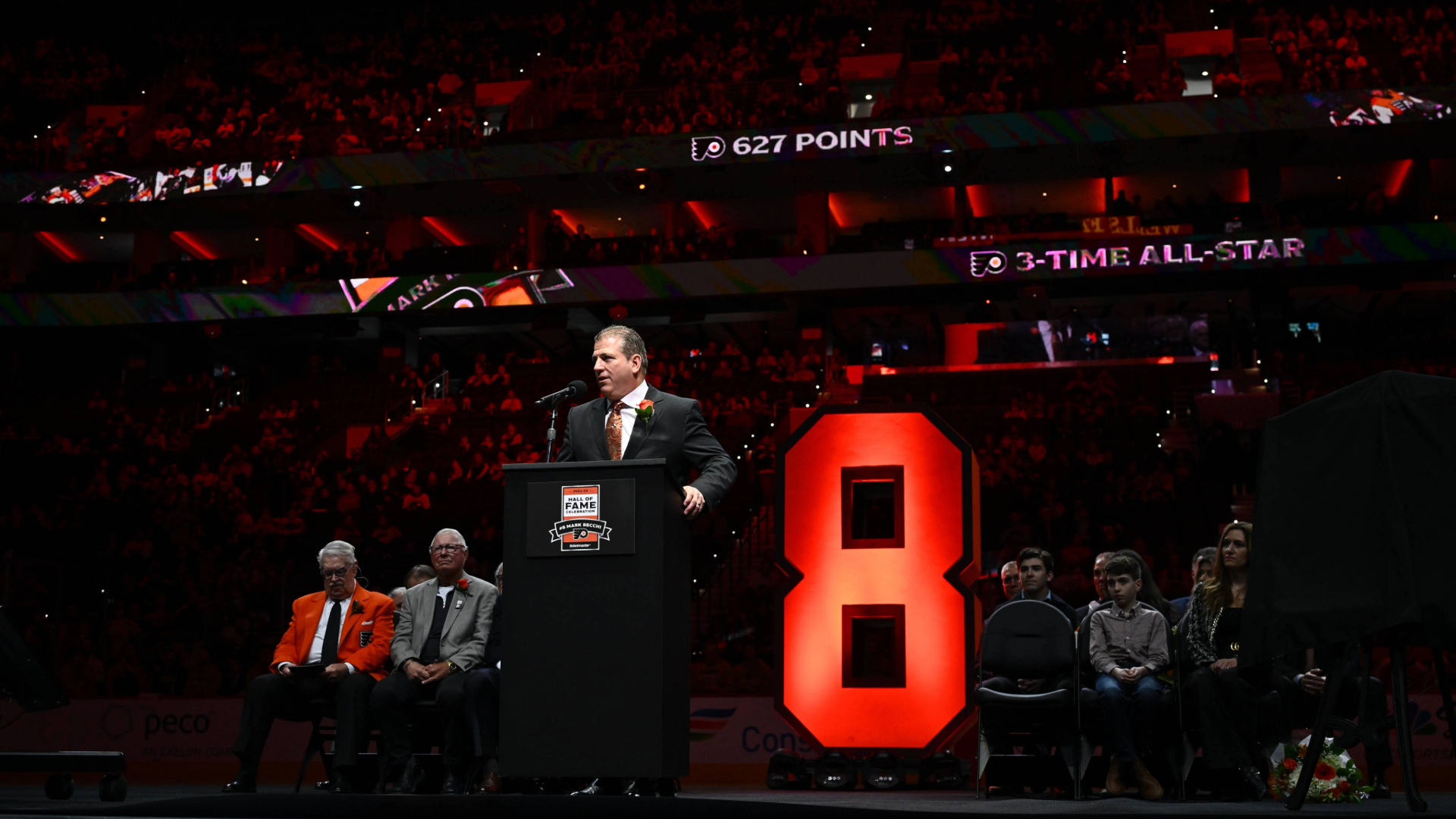 Flyers Induct Bruins Stanley Cup Champ Mark Recchi Into Hall Of Fame