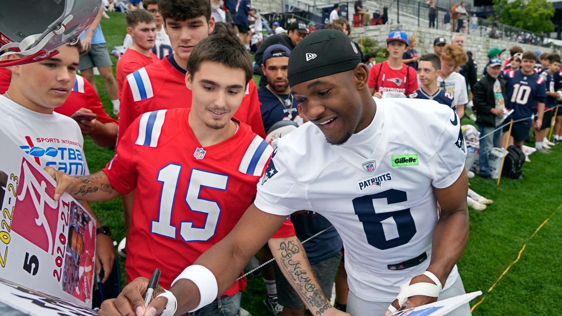 Patriots Play Of Day: Javon Baker Becoming Human Highlight Reel