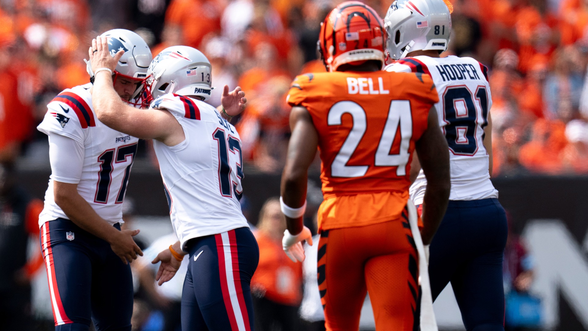 Patriots Stun Fans With Underdog Victory Over Bengals In Week 1
