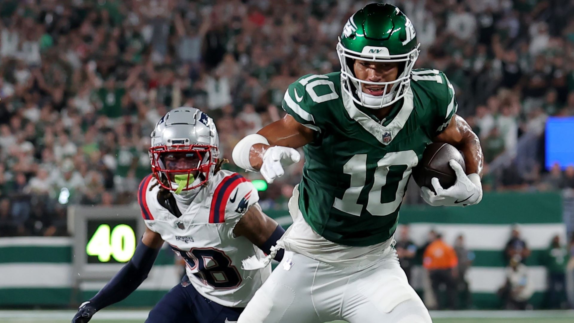 Jets Won't Stop Poking Fun At Patriots Defender After Embarrassing Play