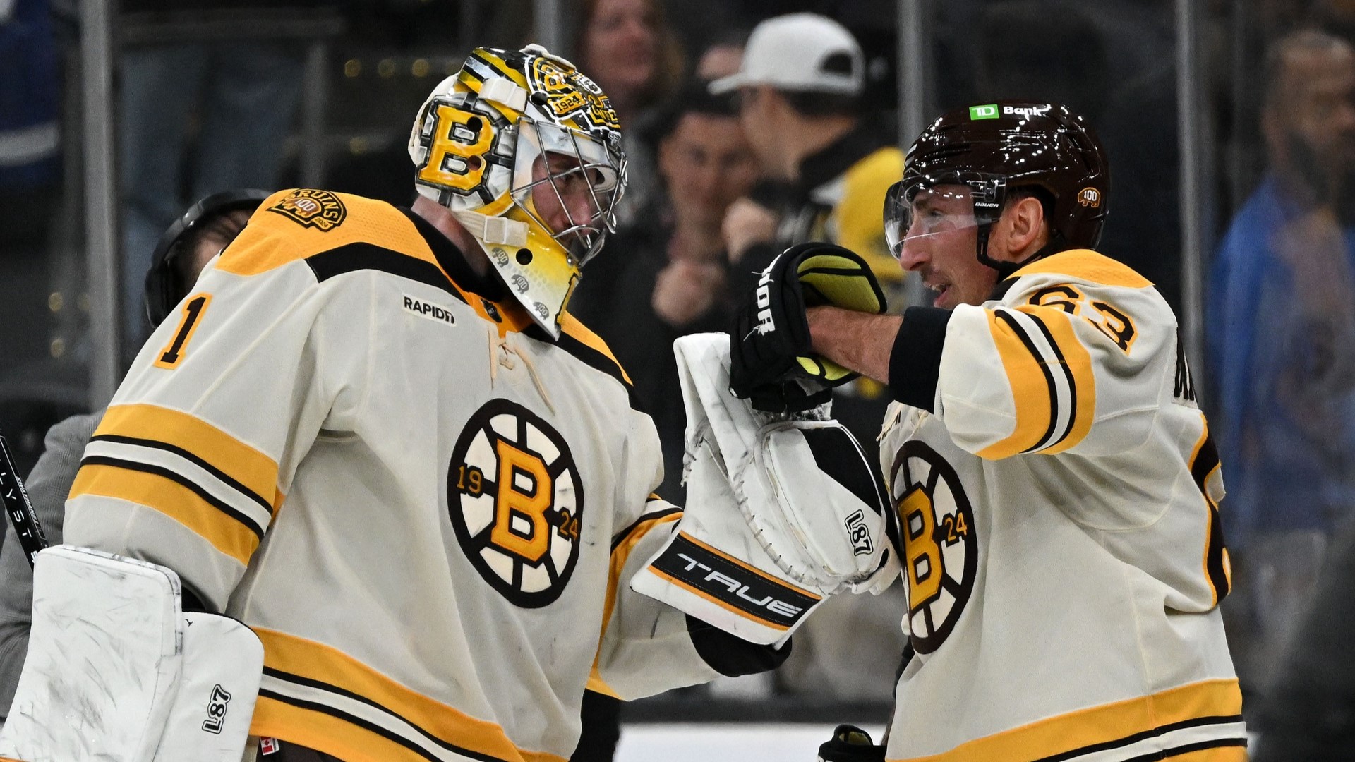 Brad Marchand Addresses Jeremy Swayman's Contract Situation