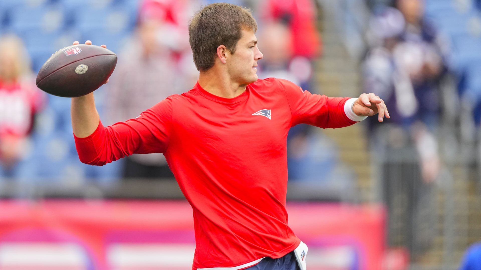 Patriots QB Drake Maye Made First NFL Start With Heavy Heart