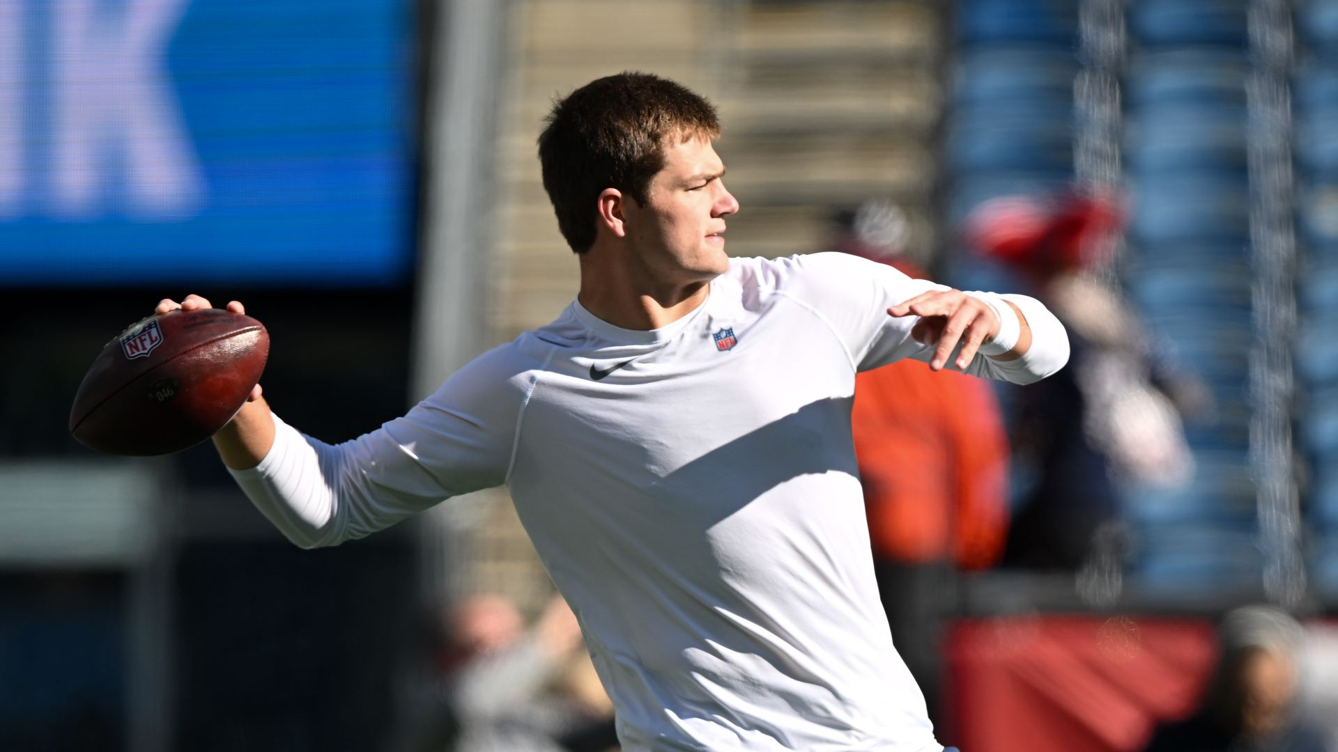 Patriots Reveal Drake Maye Designation For Game Vs. Titans