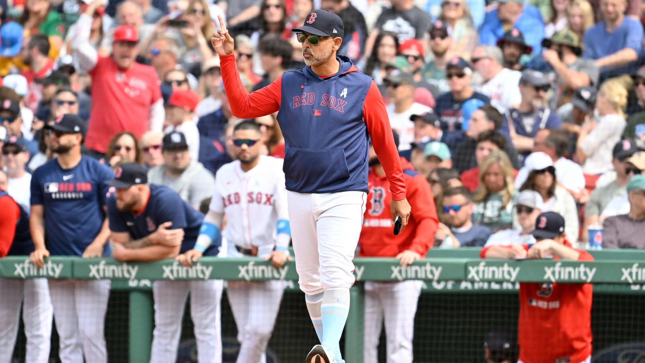 Alex Cora Reveals Red Sox Strategy Vs. Aaron Judge During Sweep Of Yankees