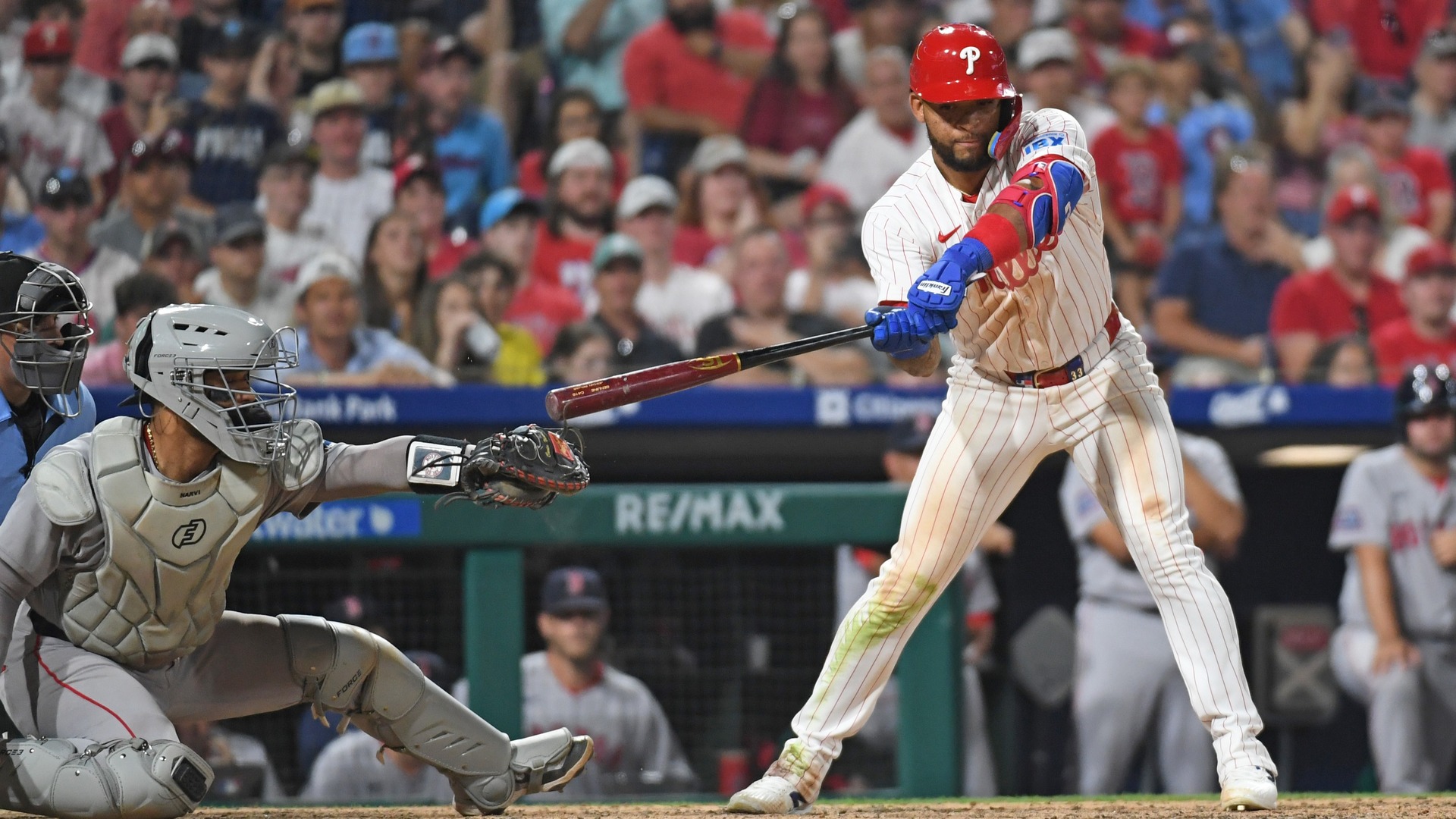 Alex Cora, Carlos Narvaez's Catcher Interference Reactions Differ