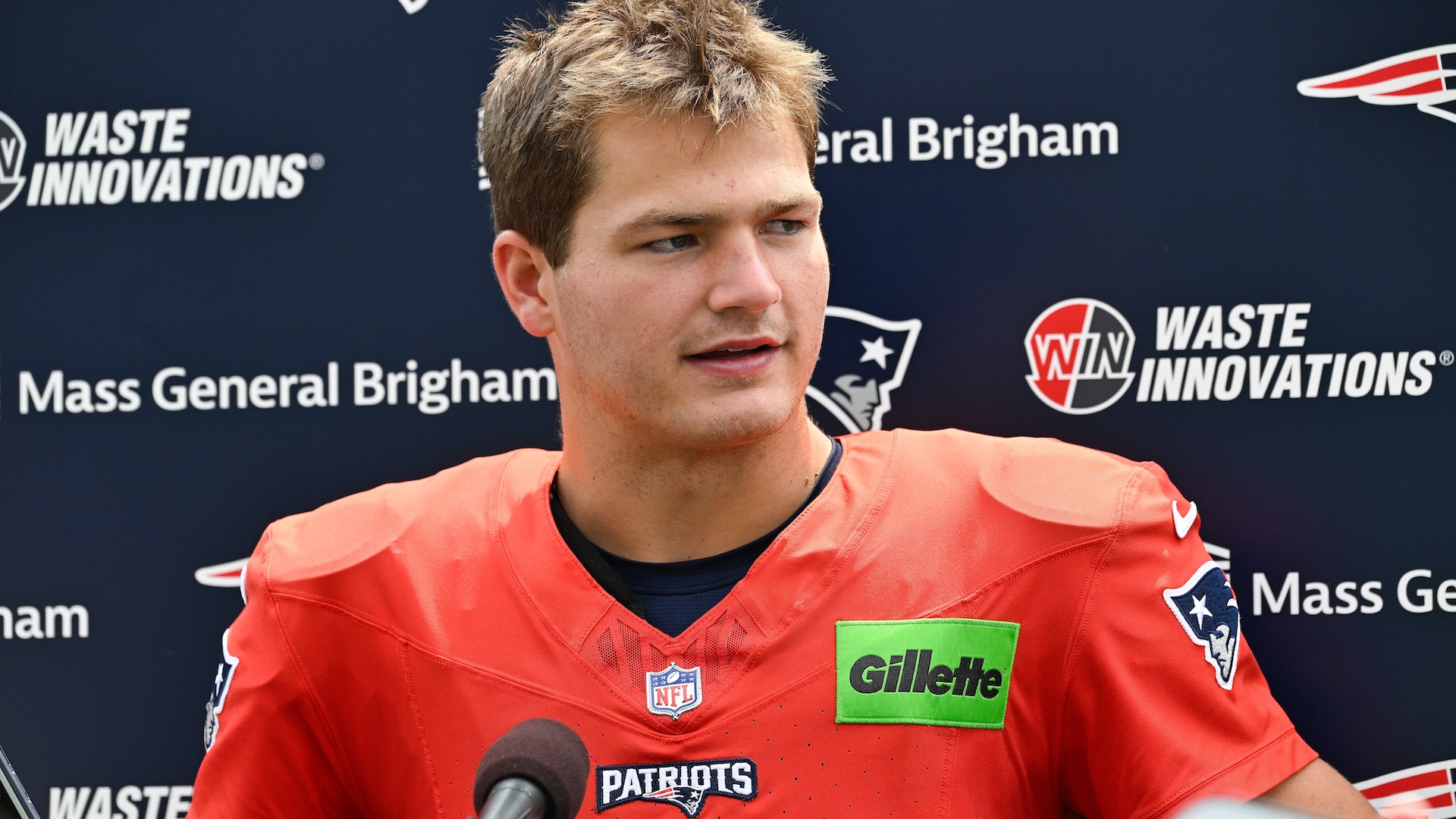 Patriots Quarterback Drake Maye Discusses Potential Captaincy