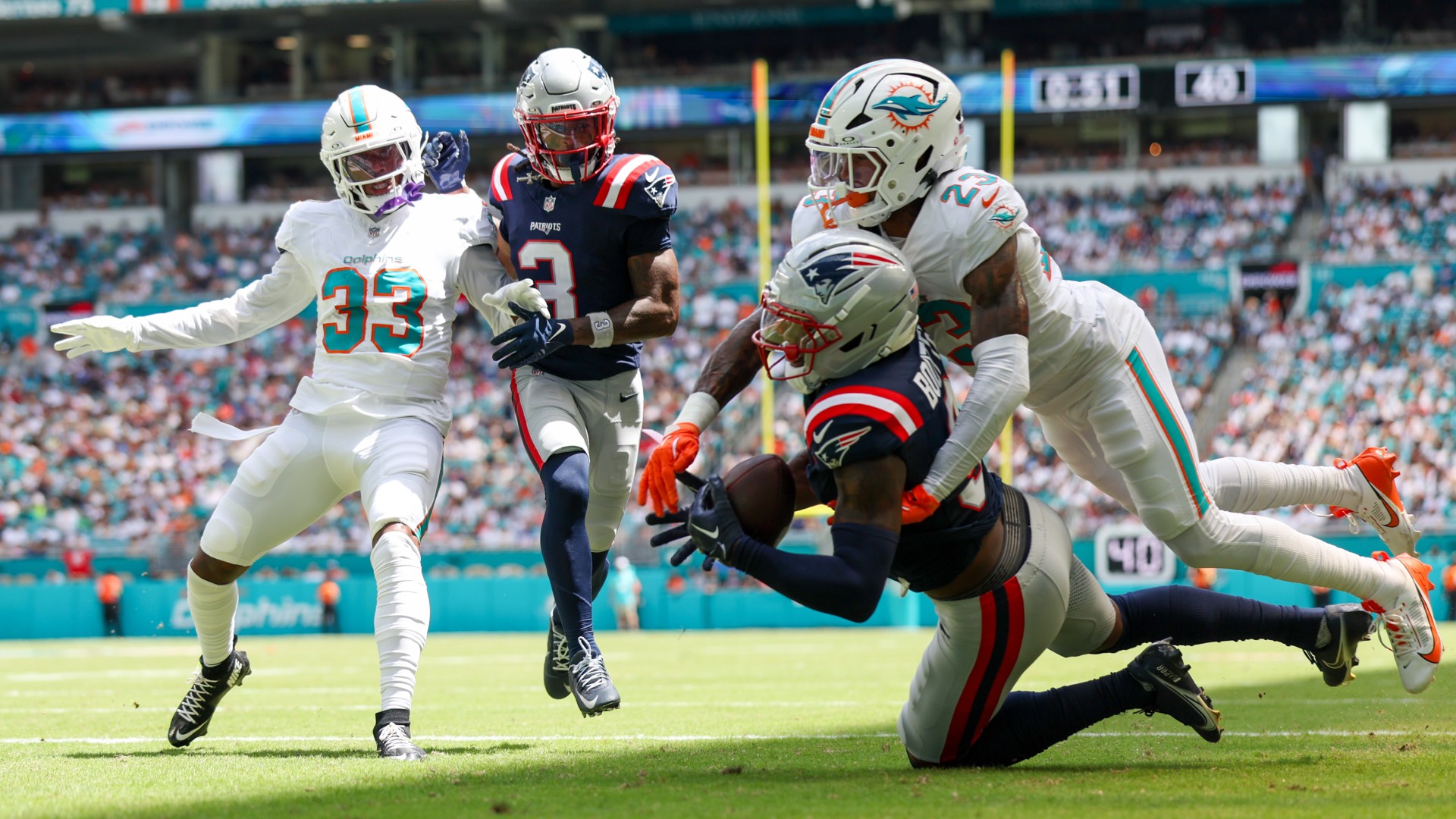 Stat Highlights Difficulty Of Patriots Touchdown During Week 2 Win